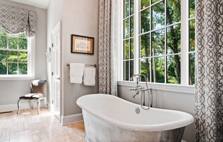 Freestanding Tub Faucet Placement: Where to Place a Floor Mount Filler ... Freestanding Tub Faucet Placement: Where to Place a Floor Mount Filler ...