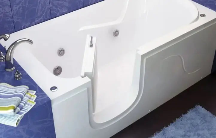 8 Types of Walk-In Tubs : Bariatric, Wheelchair-Accessible, Hydrothera ...