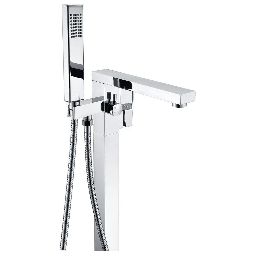 ANZZI Dawn Series FS-AZ0028 2-Handle Freestanding Claw Foot Tub Faucet ...