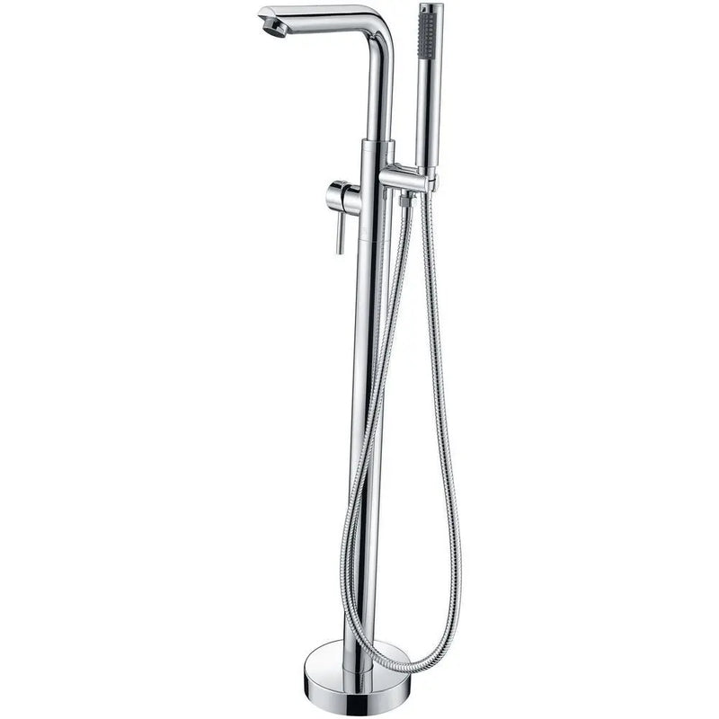 ANZZI Sens Series FS-AZ0026 2-Handle Freestanding Claw Foot Tub Faucet ...