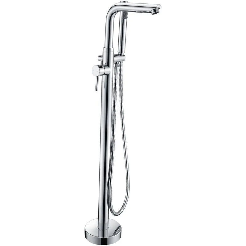 ANZZI Sens Series FS-AZ0026 2-Handle Freestanding Claw Foot Tub Faucet ...