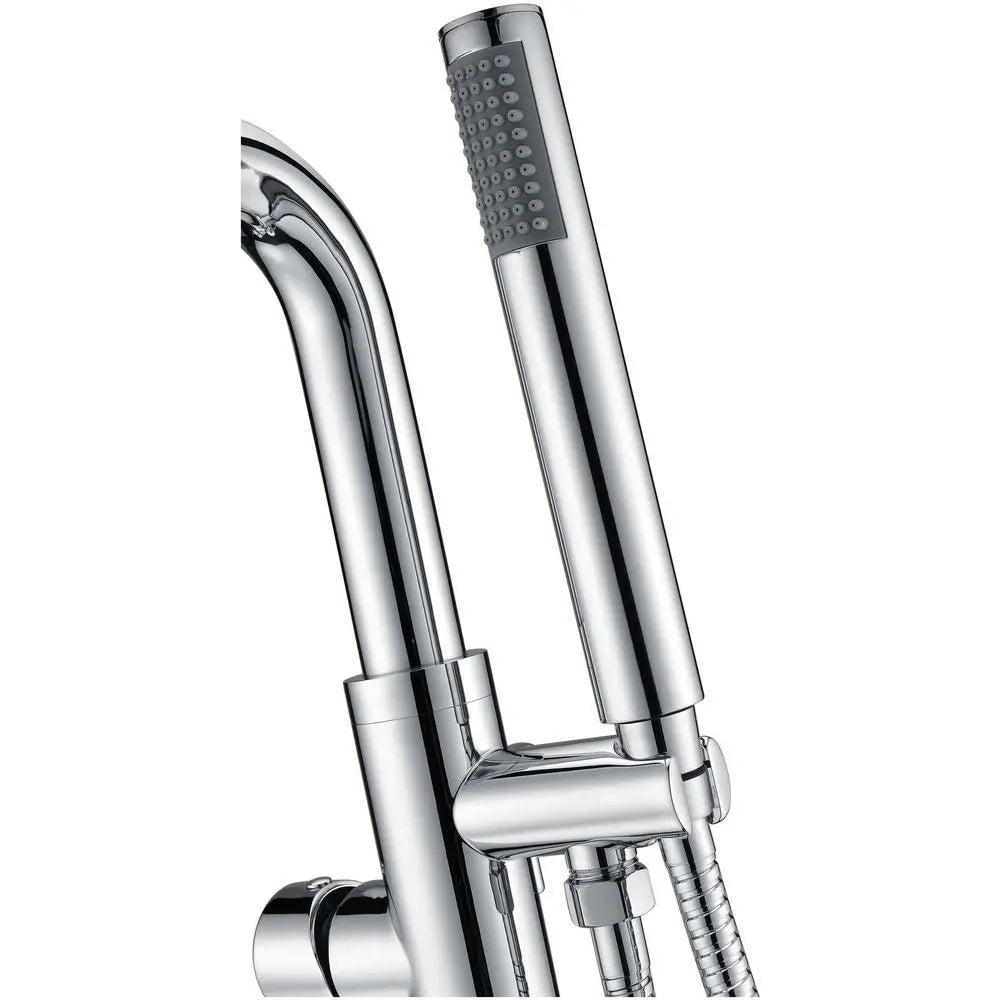 ANZZI Sens Series FS-AZ0026 2-Handle Freestanding Claw Foot Tub Faucet ...