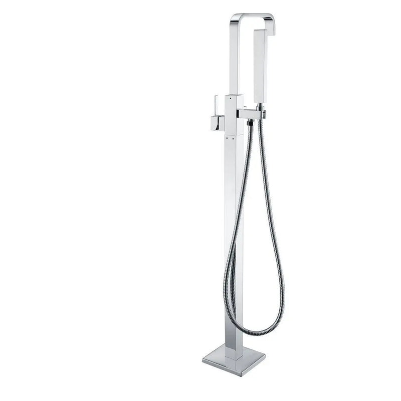 ANZZI Victoria Series FS-AZ0031 2-Handle Claw Foot Tub Faucet with Han ...