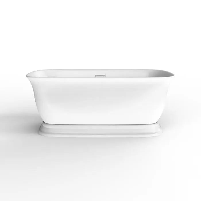 Barclay Bethany 59" Acrylic Freestanding Tub with Center Drain - ATDNB ...