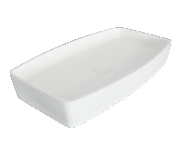 Barclay Marbella Resin Above Counter Basin Bathroom Sink - Luxury ...