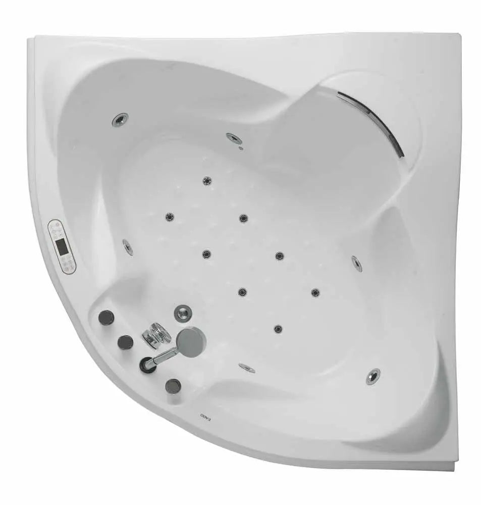 EAGO AM208ETL 5 ft Corner Acrylic Whirlpool Bathtub - Order Now ...