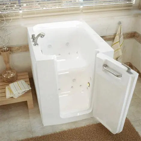 MediTub 3238 Series 32 x 38 Acrylic Fiberglass Walk-In Bathtub - Luxury ...